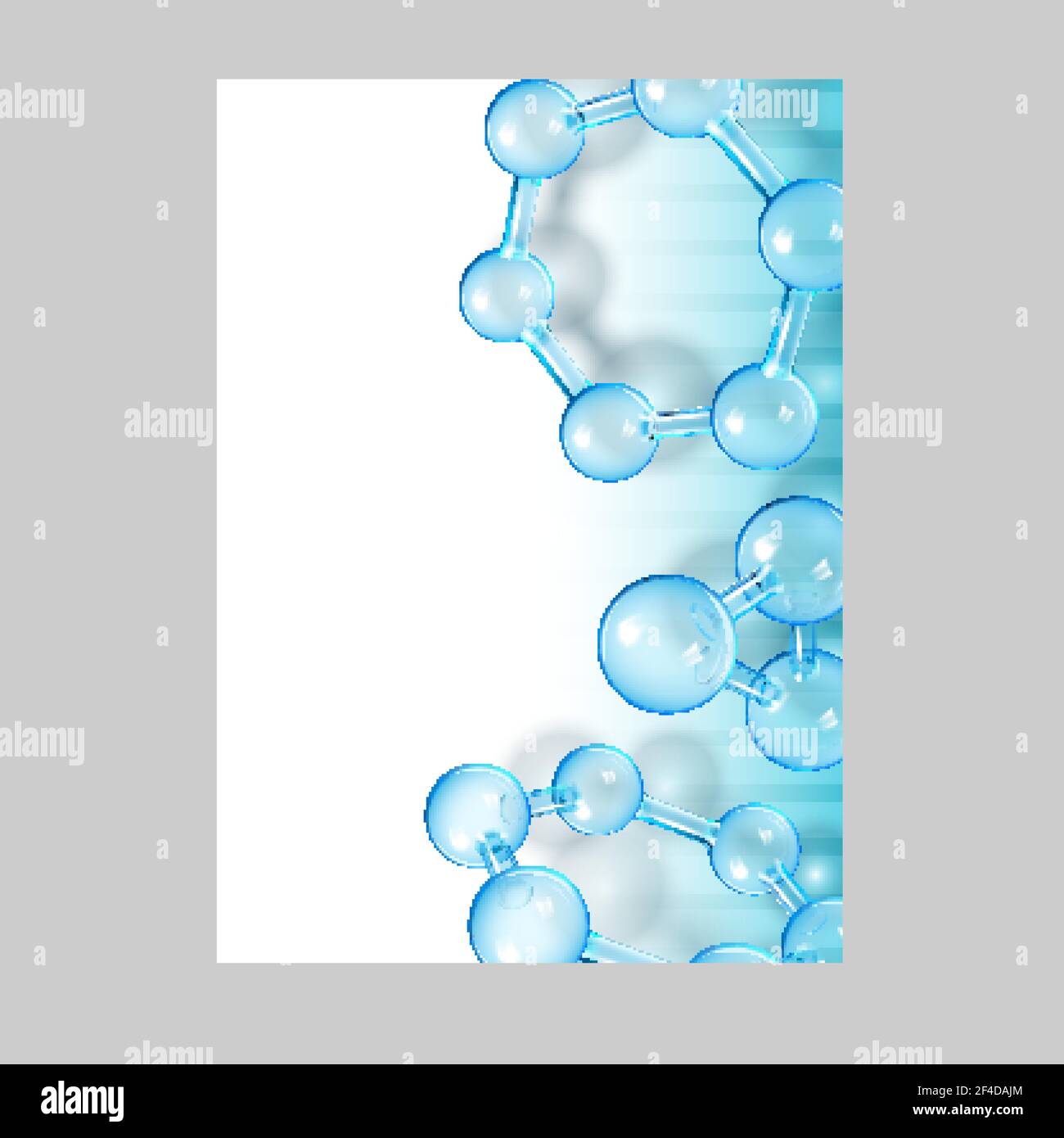 Laboratory Medicine Research Dna Cover Vector Illustration Stock Vector ...