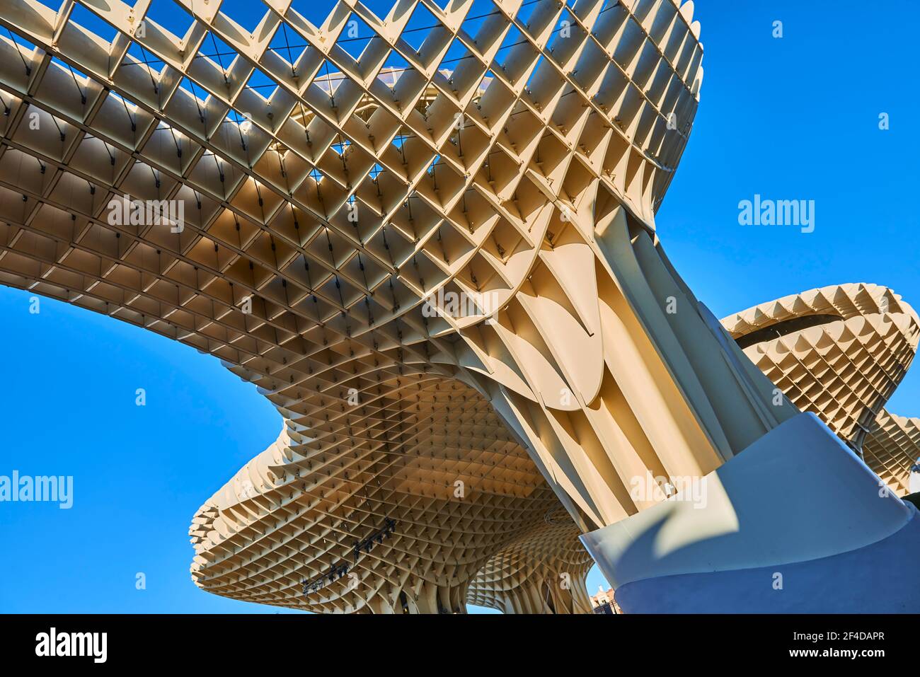 The Mushrooms Metropol Parasol Seville Andalusia Spain. World's largest ...