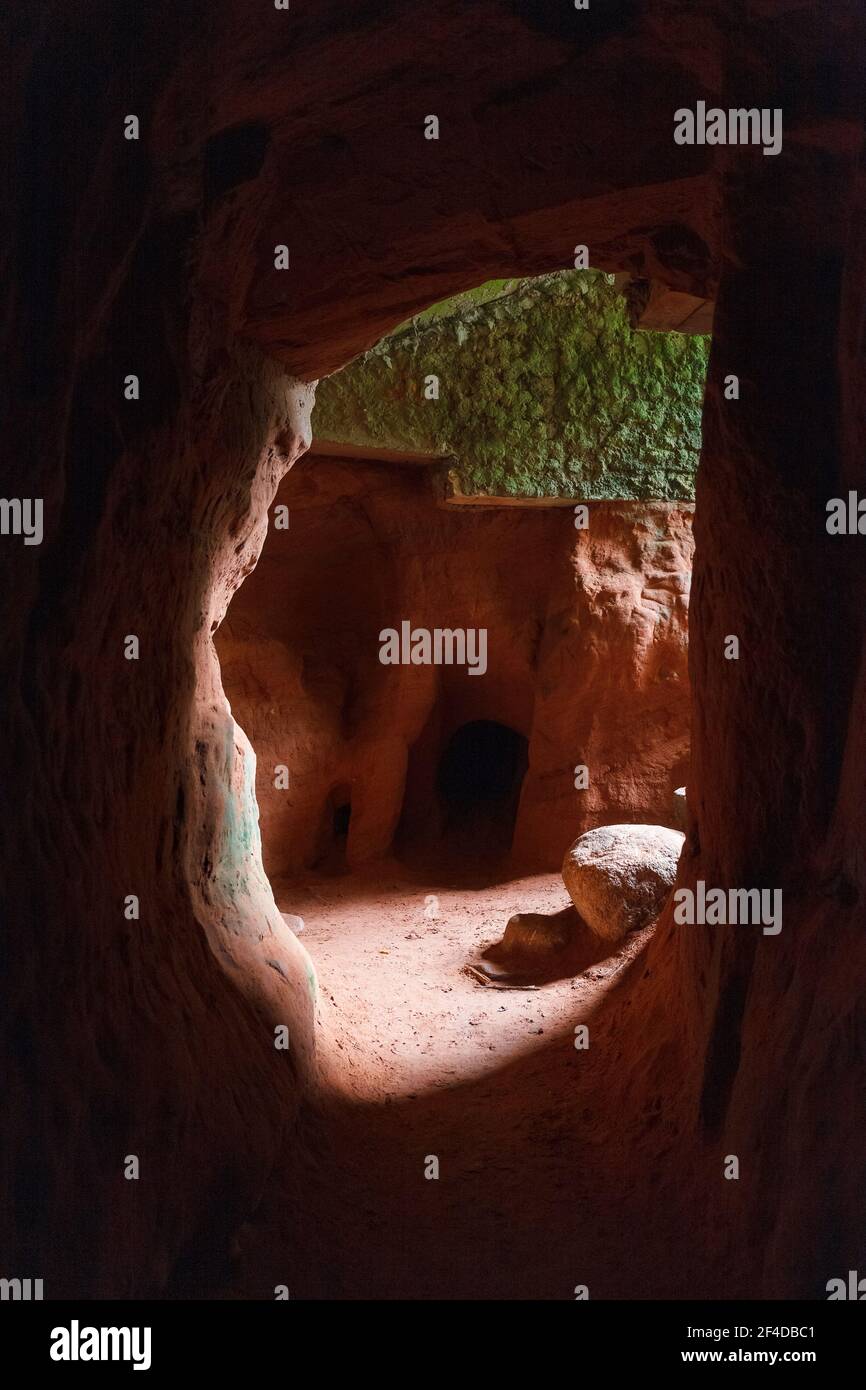 Cave in sandstone hi-res stock photography and images - Alamy