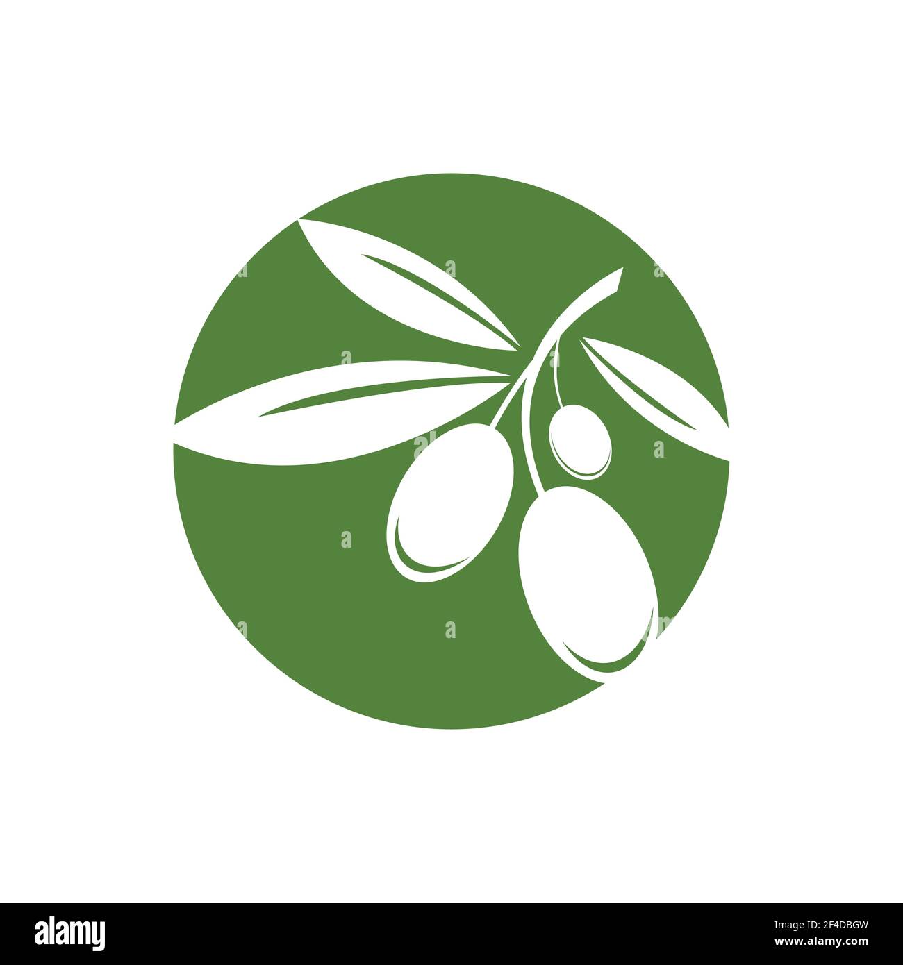 green Olive logo template vector illustration design Stock Vector Image & Art - Alamy