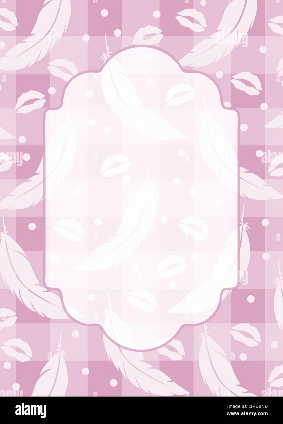 feather invitation background Stock Vector Image & Art - Alamy