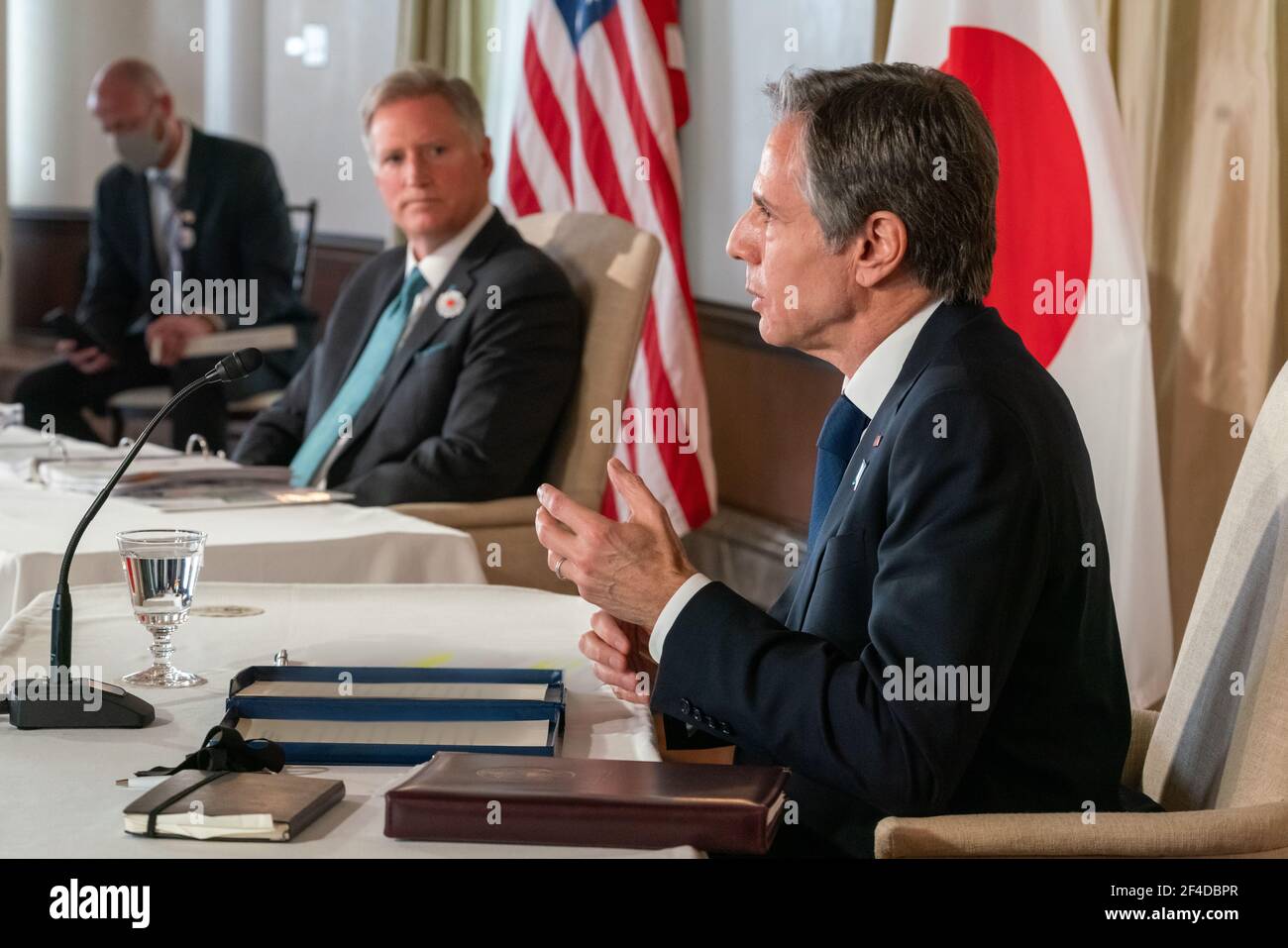 Antony Blinken Japan Tokyo Tony Blinken High Resolution Stock ...