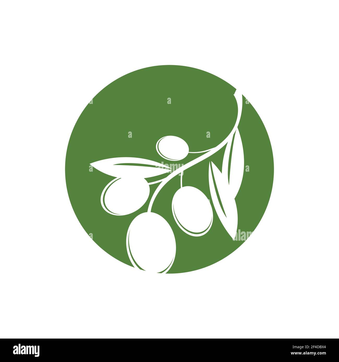 green Olive logo template vector illustration design Stock Vector Image & Art - Alamy