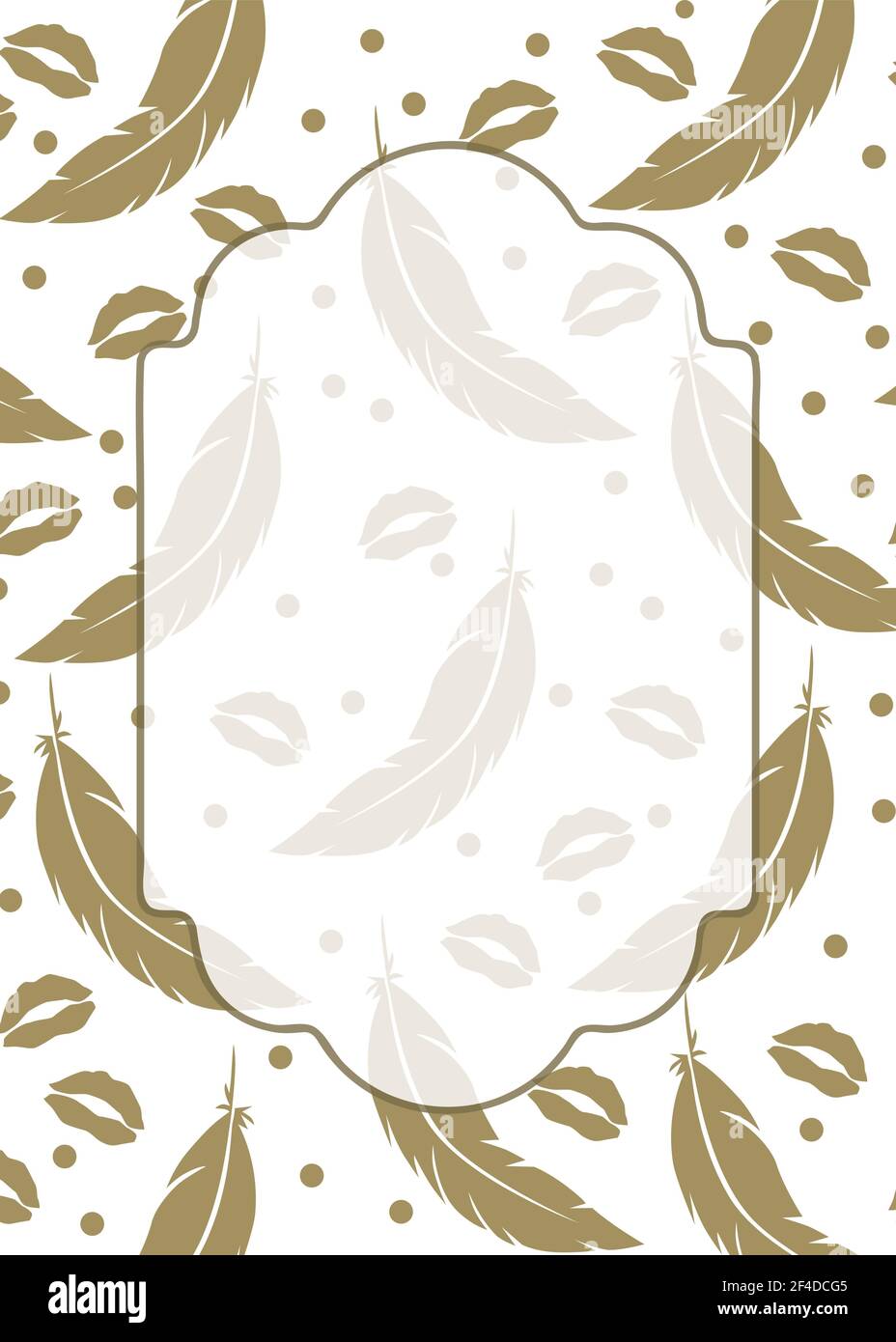 feather invitation background Stock Vector Image & Art - Alamy