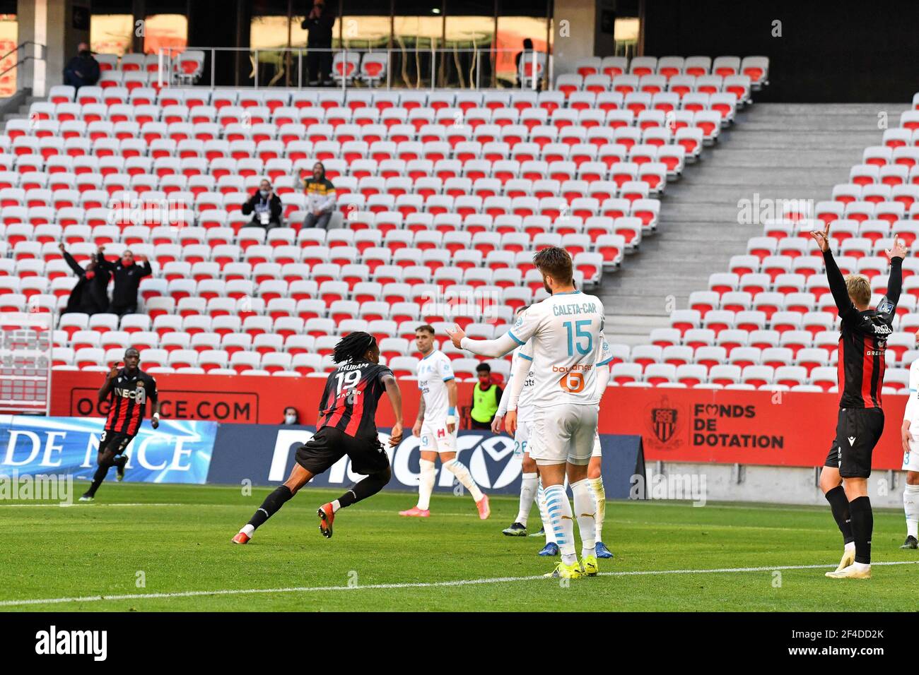 JOIE - FAIR PLAY - 19 KHEPHREN THURAM (NICE) - Nice vs Marseille match ...