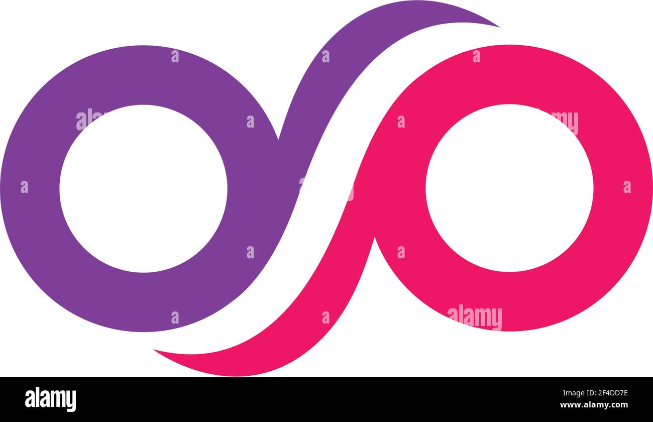 Infinity logo template vector icon illustration design Stock Vector ...