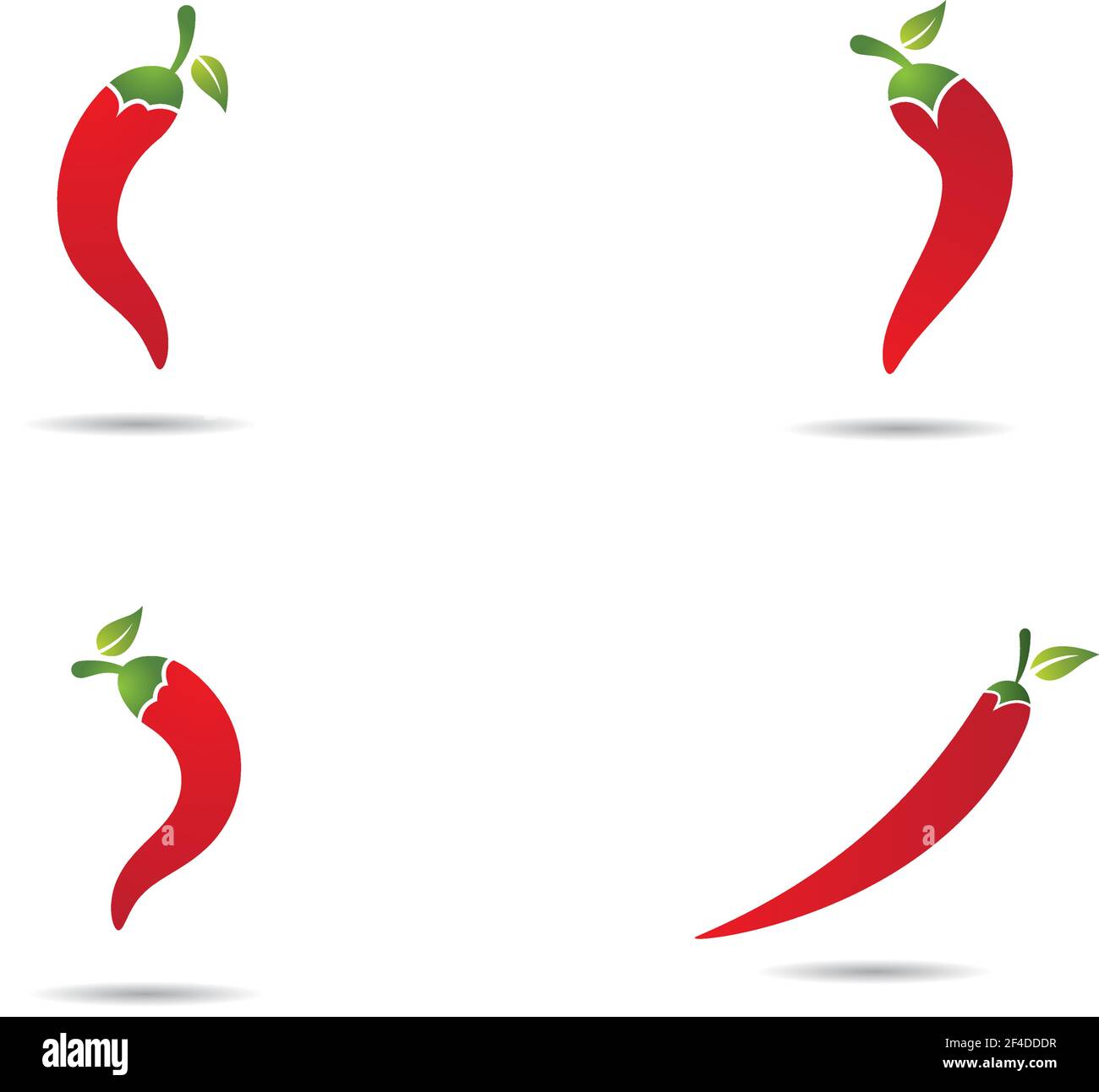 Chili label design spice label template Cut Out Stock Images & Pictures ...