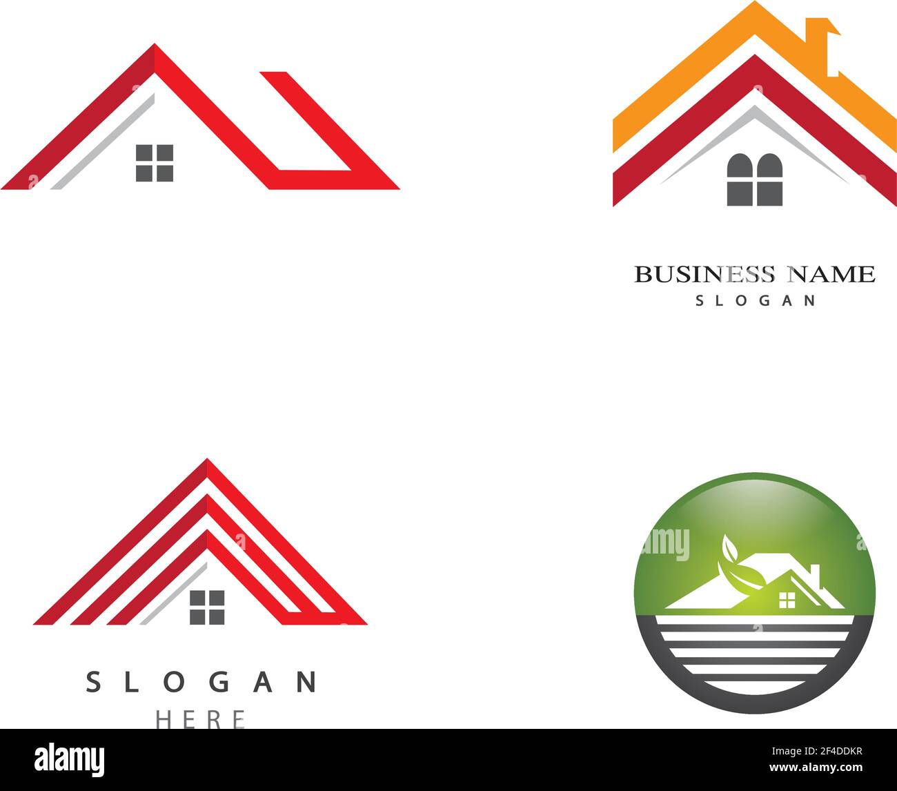 Property logo template vector icon illustration design Stock Vector ...