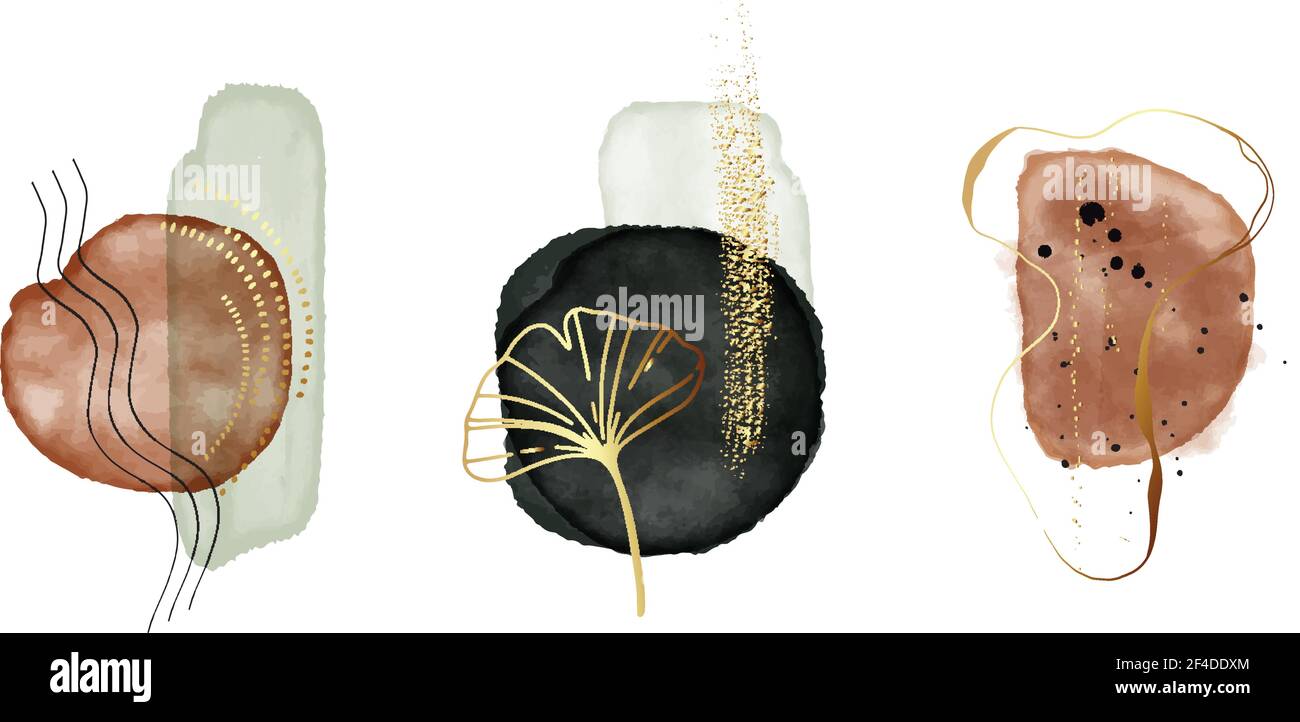 Organic texture. Watercolor geometric pack. Traditional eastern ...