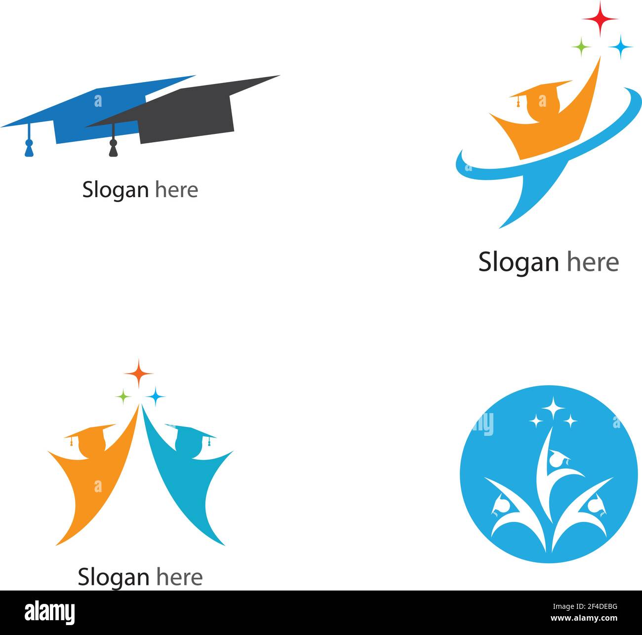 Education logo template vector icon illustration design Stock Vector ...