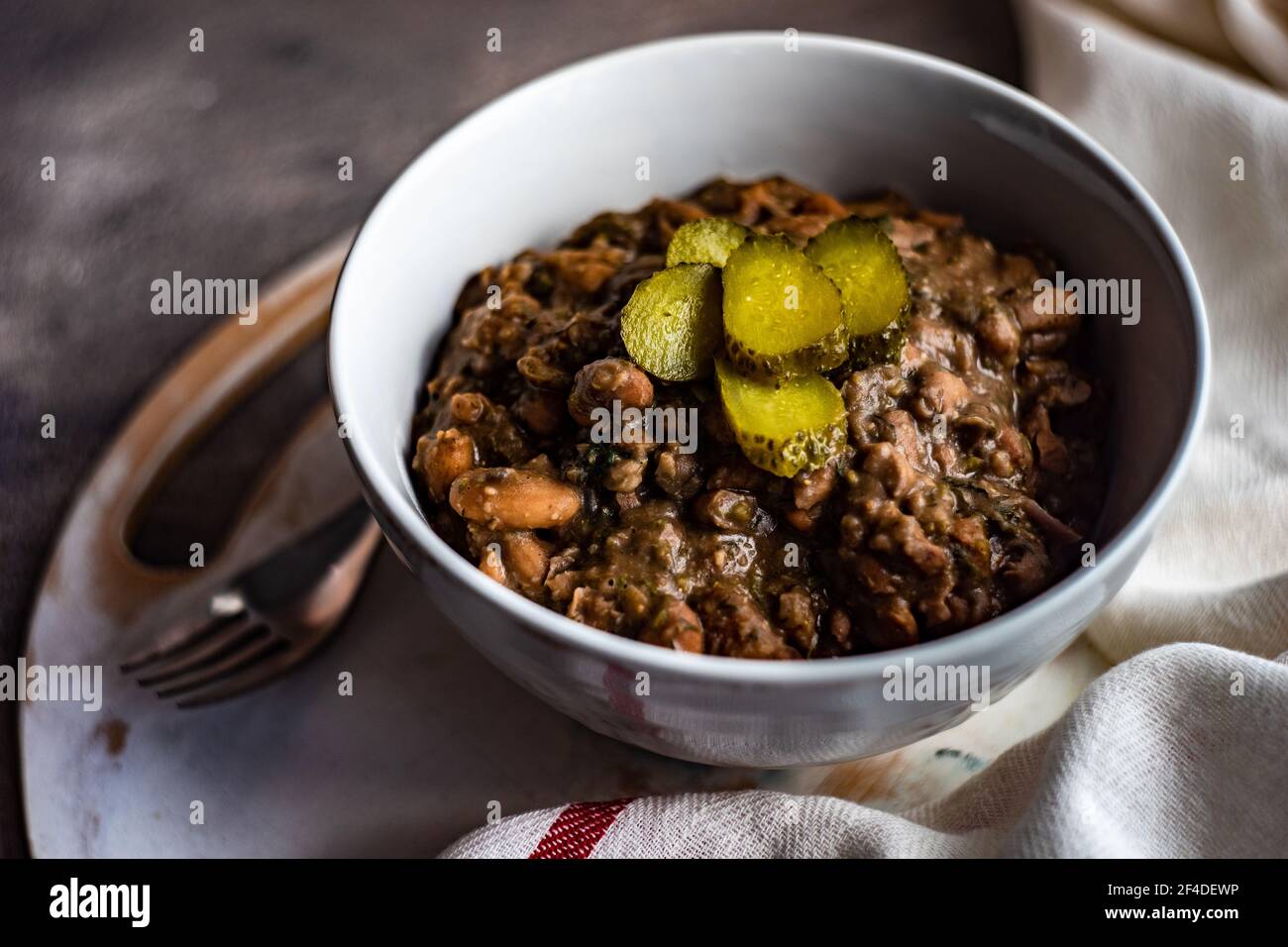 Traditional Georgian dish lobio Stock Photo - Alamy