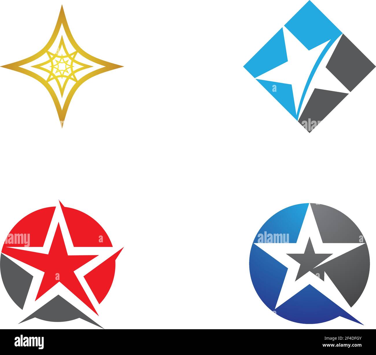 Star logo template vector icon illustration design Stock Vector Image ...