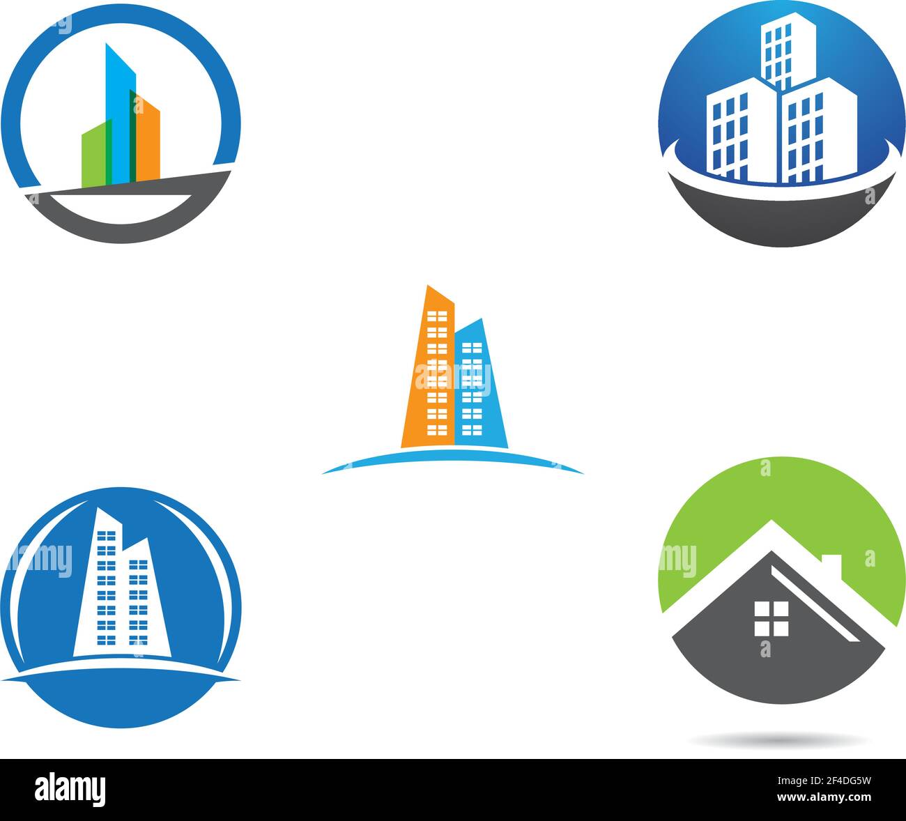 Real estate logo icon illustration Stock Vector Image & Art - Alamy