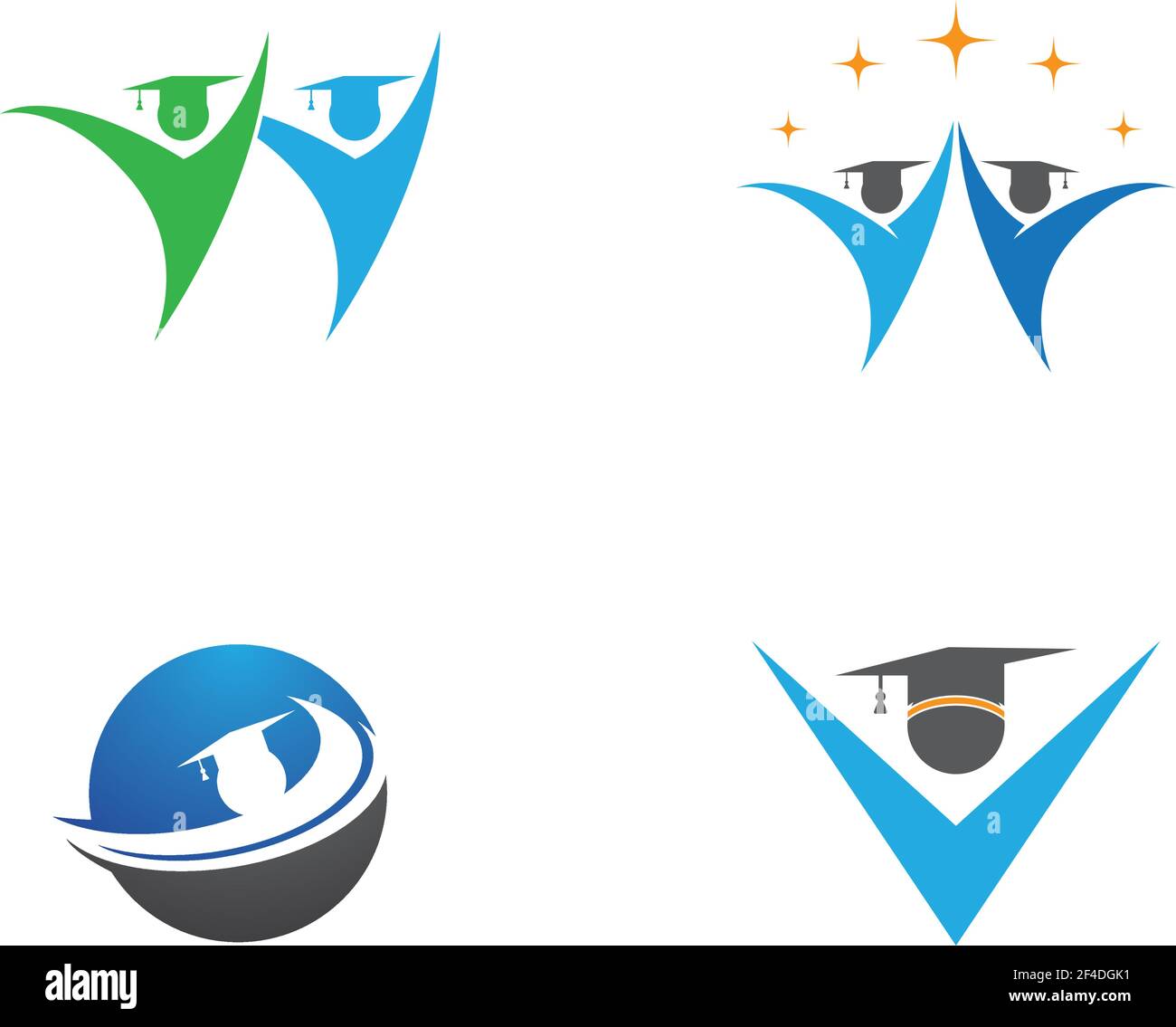 Education logo template vector icon illustration design Stock Vector ...