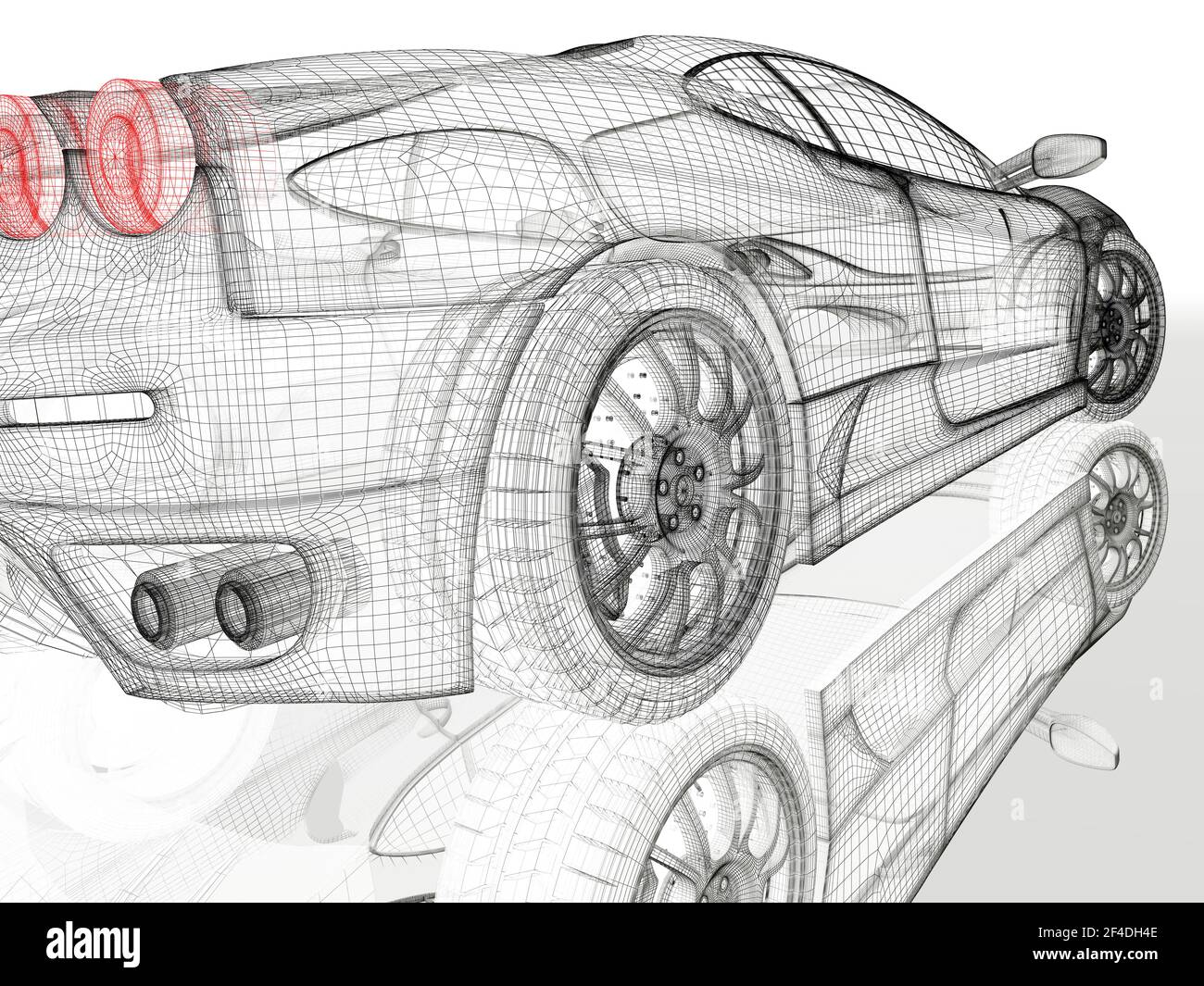 Technical drawing car hi-res stock photography and images - Alamy