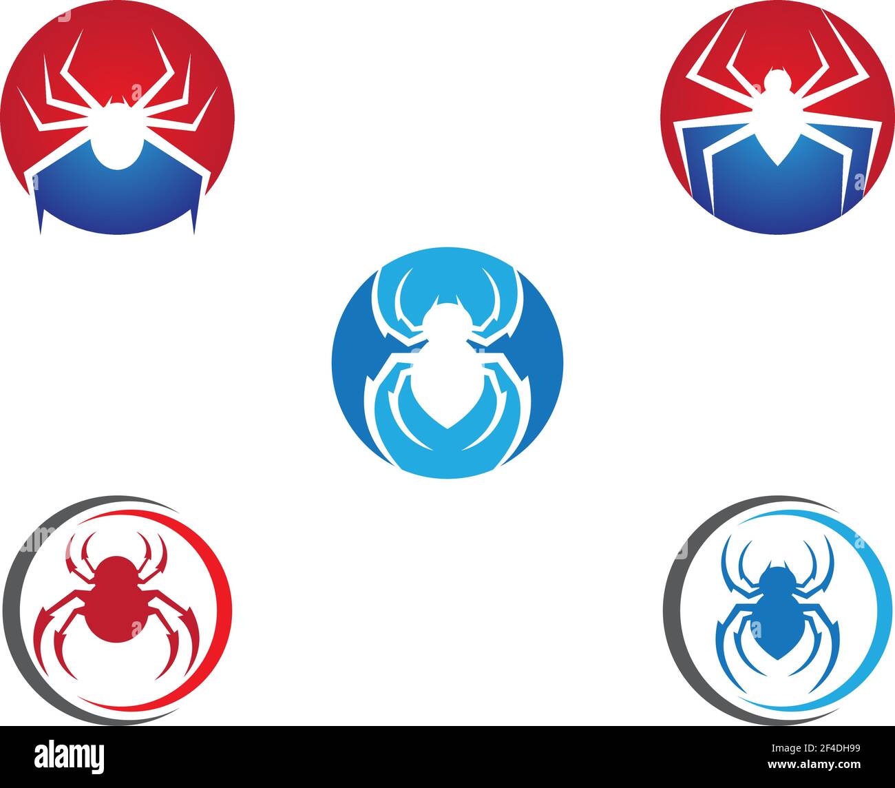 Spider symbol illustration design Stock Vector Image & Art - Alamy