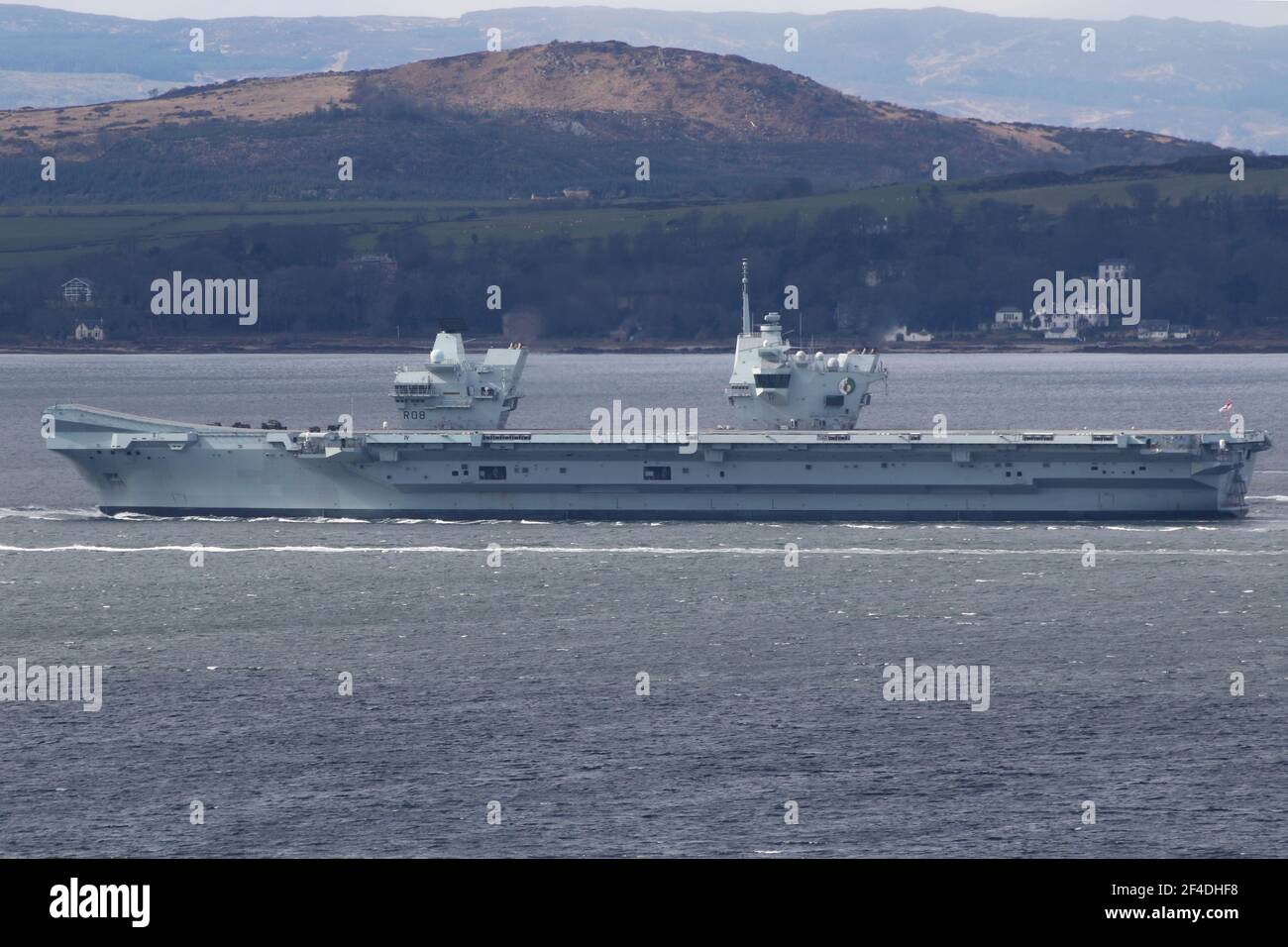 After loading ammunition in preparation for her maiden operational ...