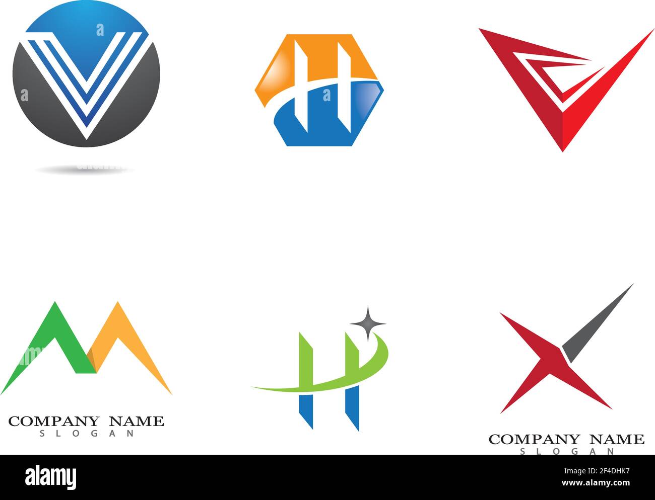 Letter logo vector icon illustration design Stock Vector Image & Art ...