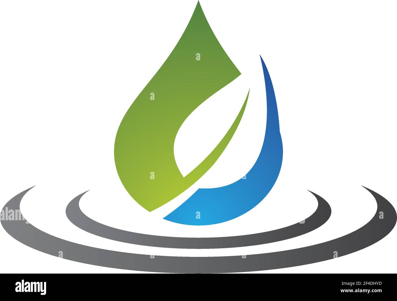 Water drop logo template vector icon illustration design Stock Vector ...