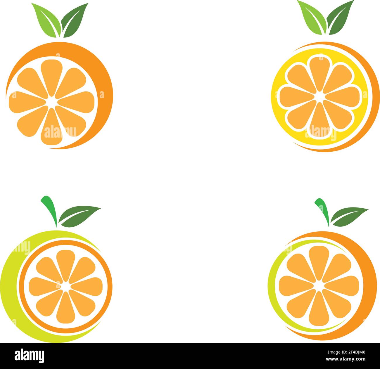 Orange logo title Stock Vector Images - Alamy