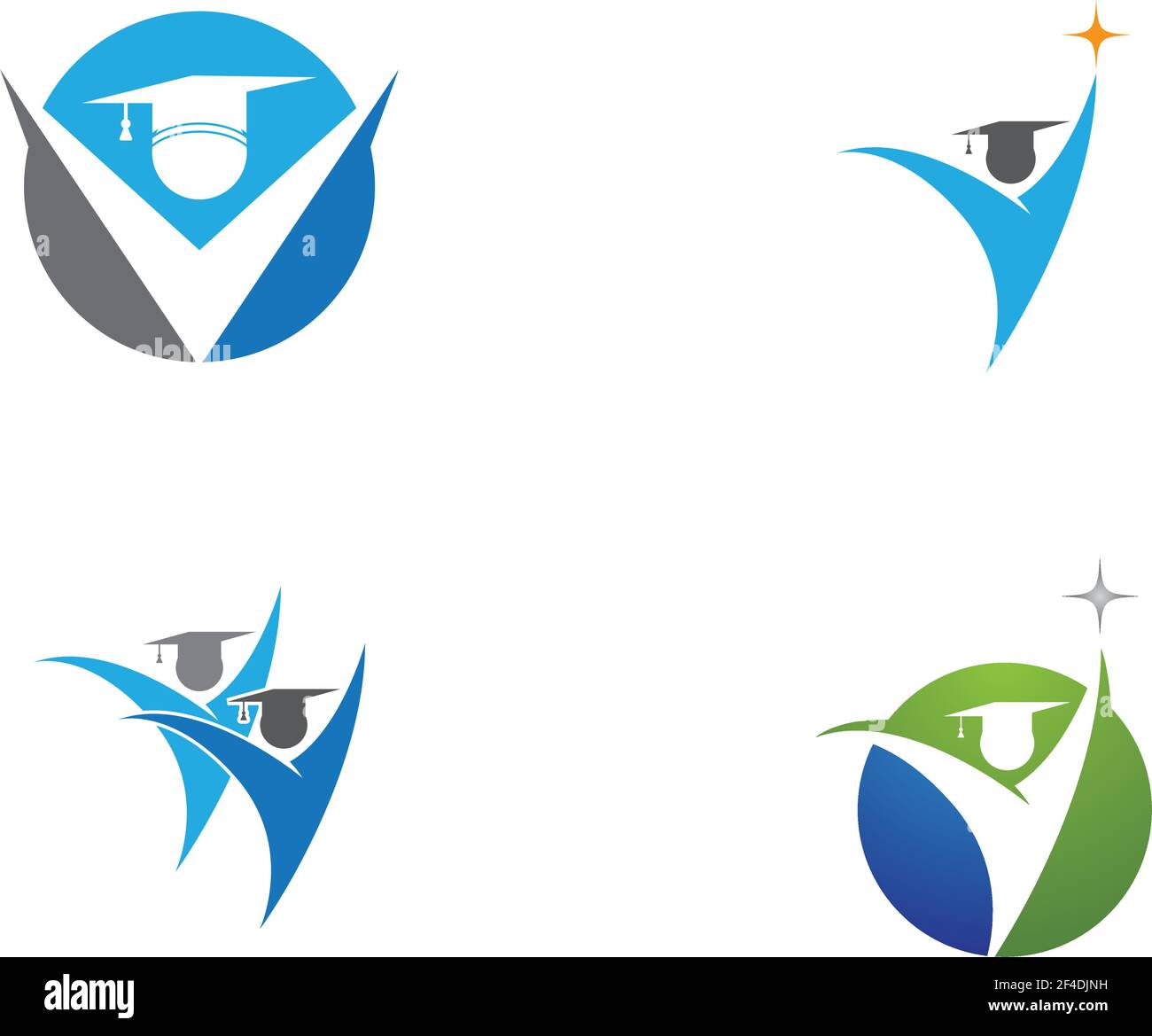 Education logo template vector icon illustration design Stock Vector ...