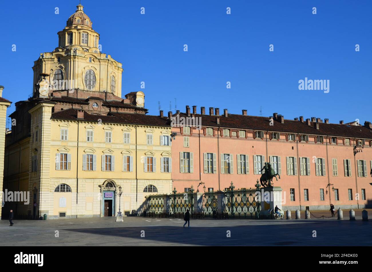 old archecture of Turin, Italy Stock Photo - Alamy