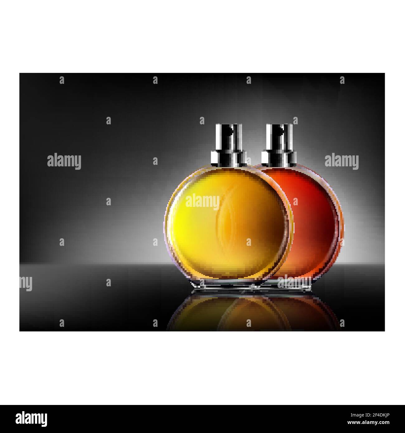 Perfume For Men Creative Advertise Poster Vector Stock Vector Image ...