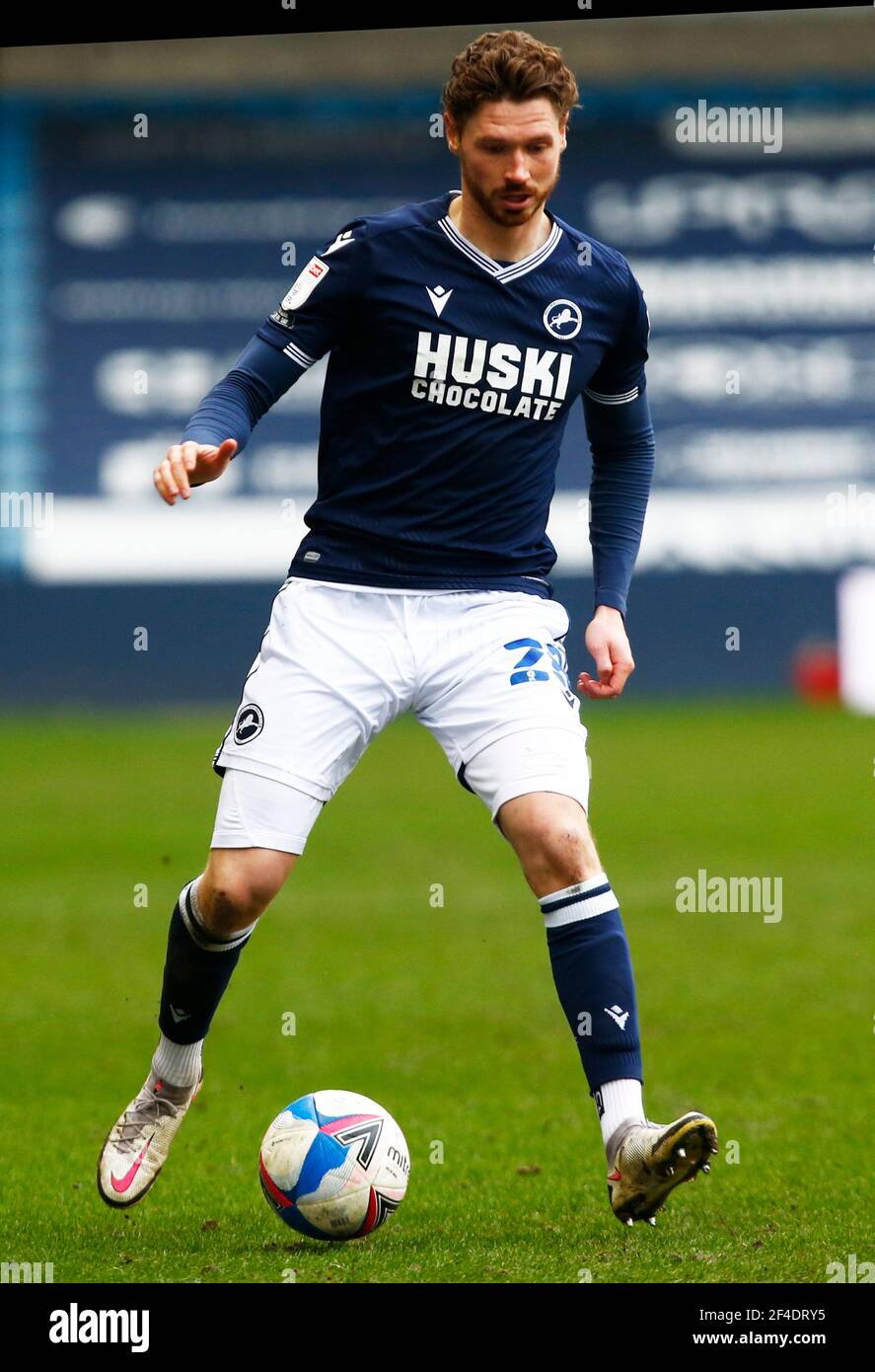 LONDON, United Kingdom, MARCH 20: George Evens of Millwall during The ...