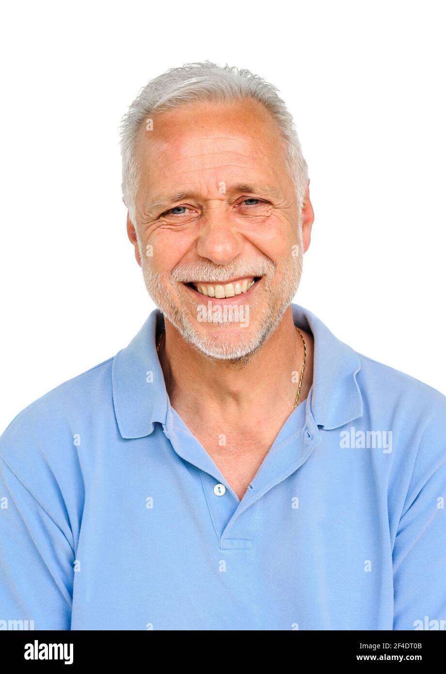 Happy elderly portrait isolated hi-res stock photography and images - Alamy