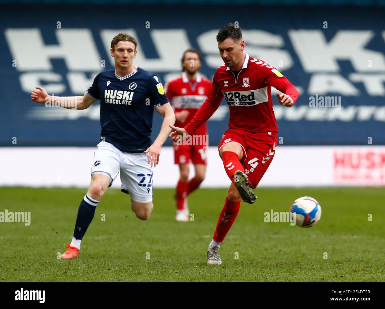 LONDON, United Kingdom, MARCH 20: Grant Hall of Middlesbrough during ...