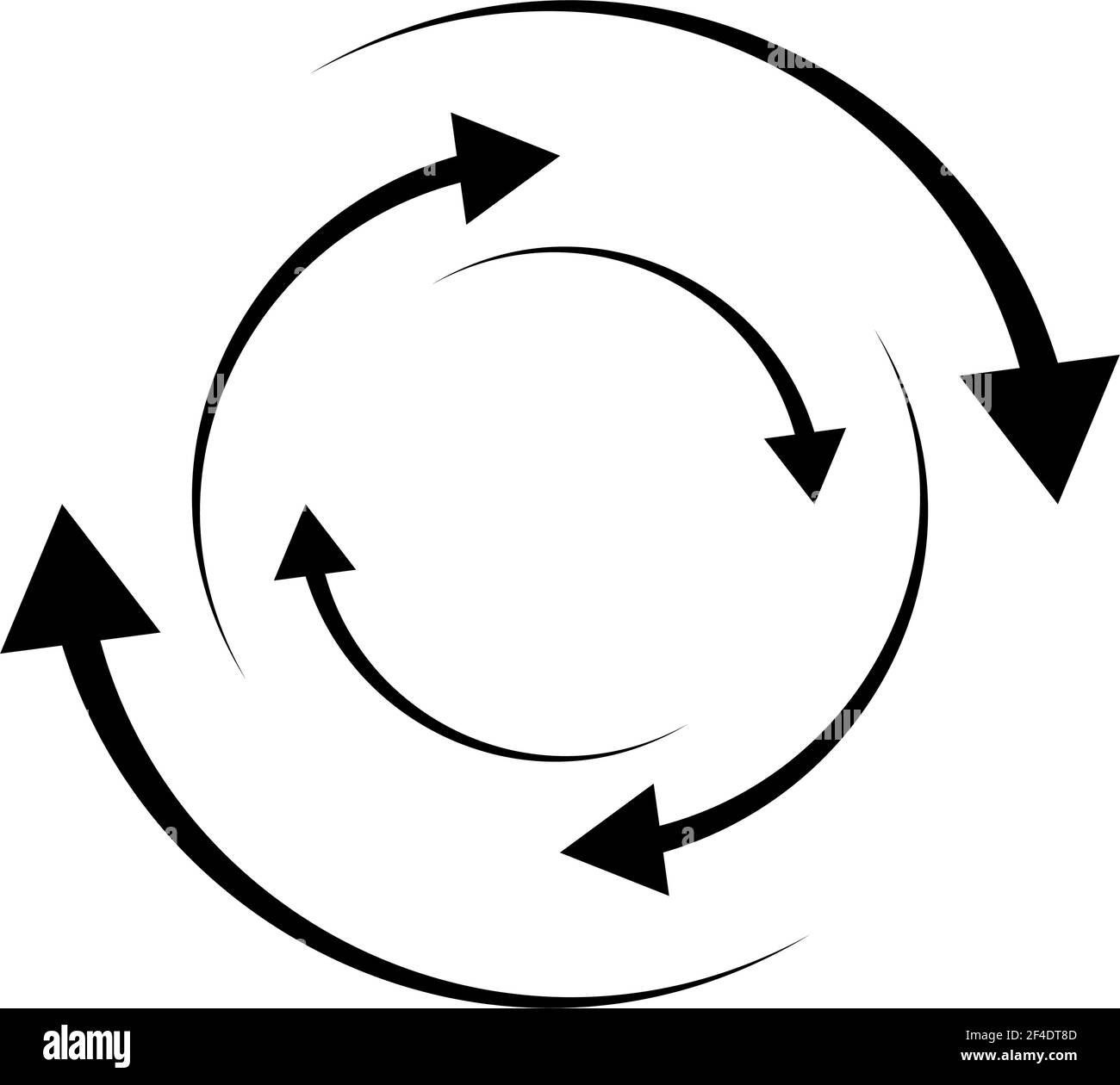 Rotating Arrows