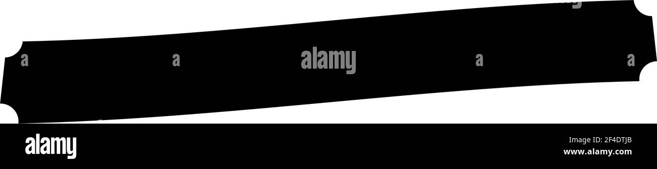 Banner, plaque or tag, label shapes. Rectangle banner for promotion ...