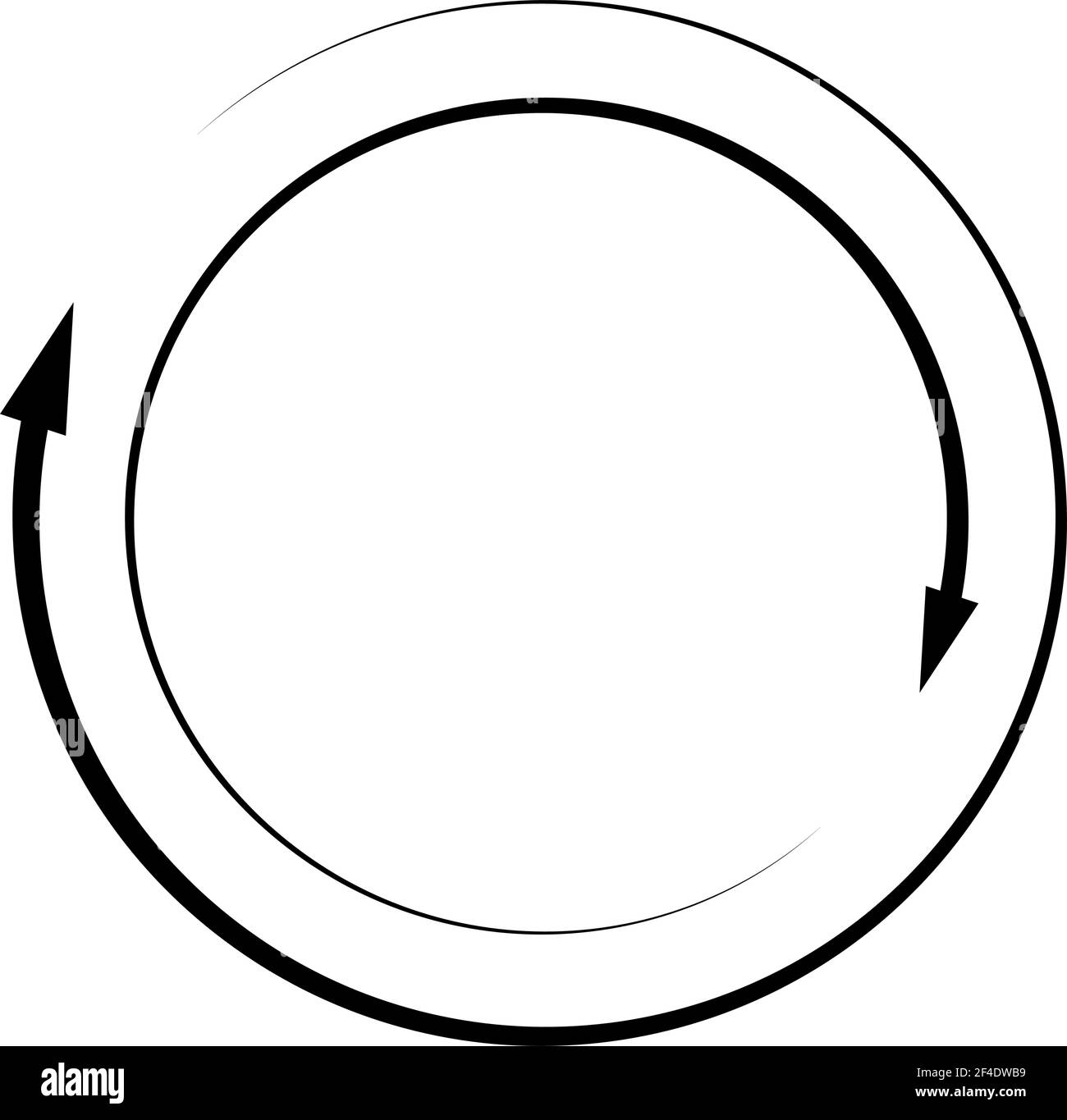 Right Circling Arrow High Resolution Stock Photography and Images - Alamy