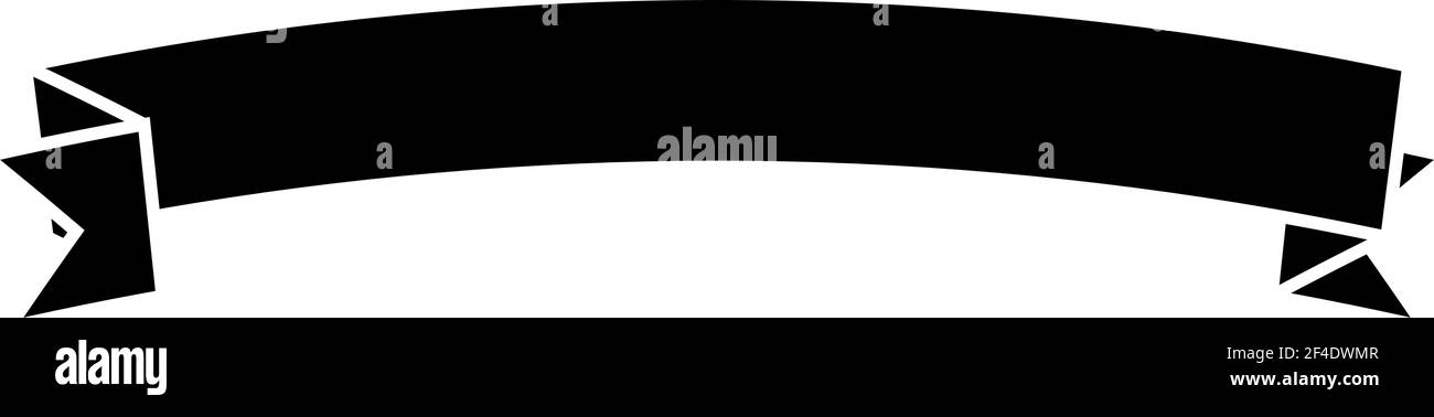 Banner, plaque or tag, label shapes. Rectangle banner for promotion ...