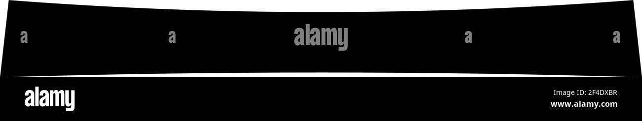 Banner, plaque or tag, label shapes. Rectangle banner for promotion ...