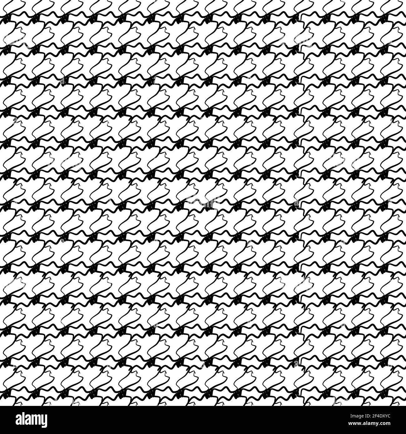 Seamlessly repeatable shapes pattern, background, and texture – Stock ...