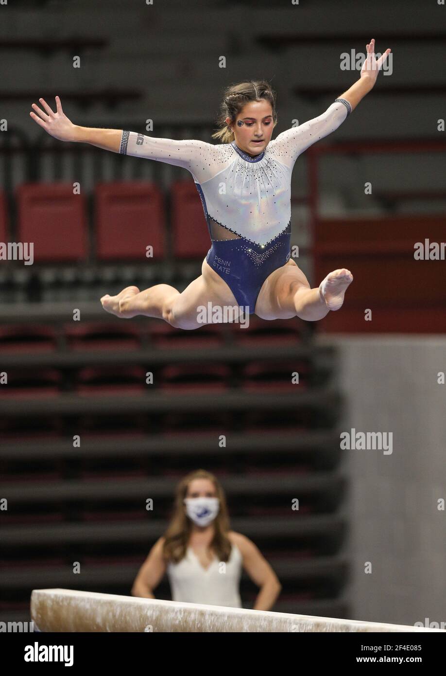 2021 gymnastics championships big 10 hi-res stock photography and ...