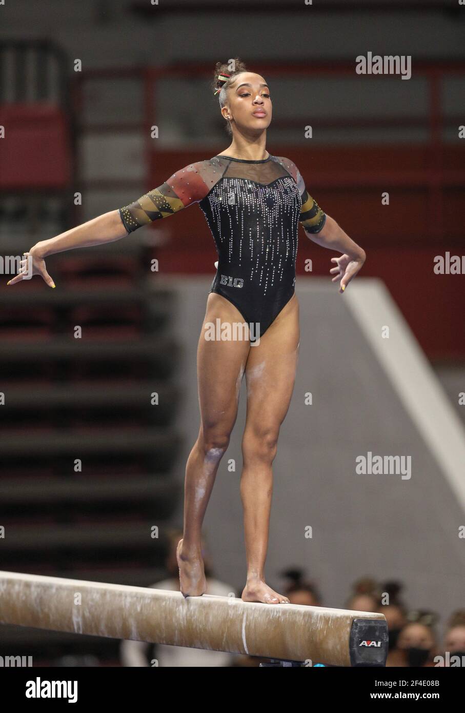 Big 10 gymnastics championships hi-res stock photography and images - Alamy
