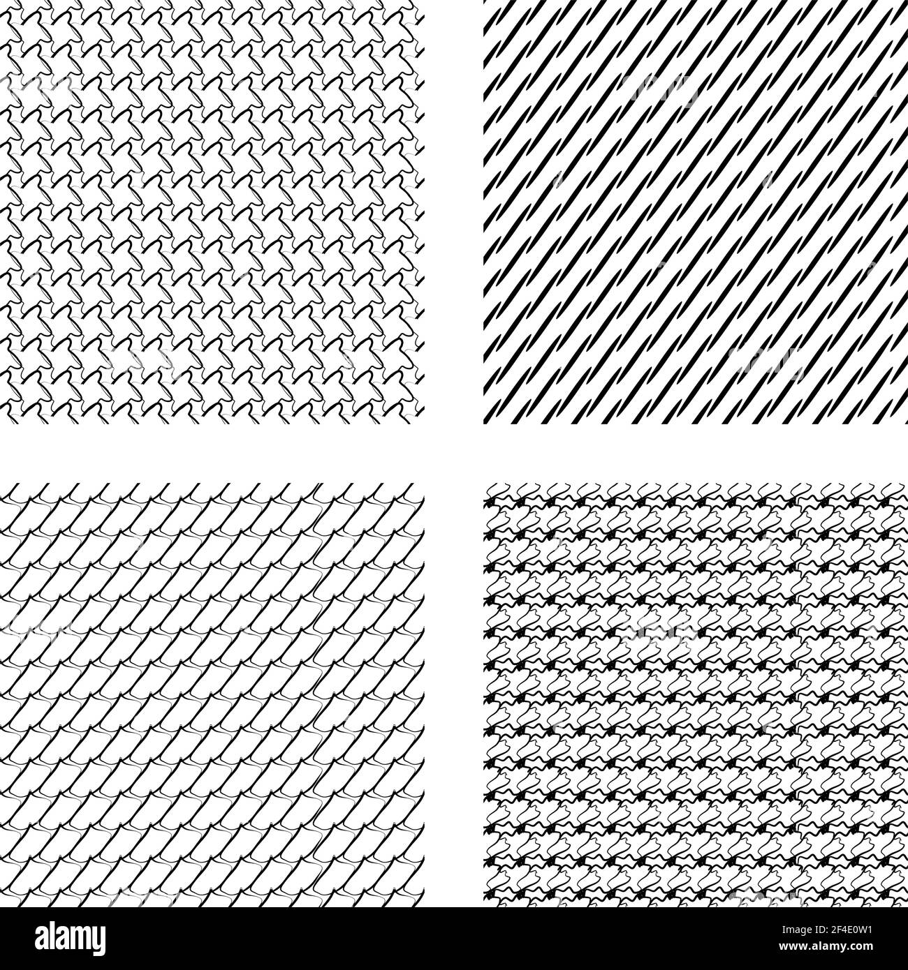 Seamlessly repeatable shapes pattern, background, and texture – Stock ...