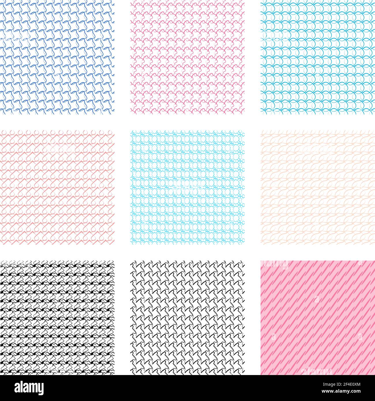 Seamlessly repeatable shapes pattern, background, and texture – Stock ...