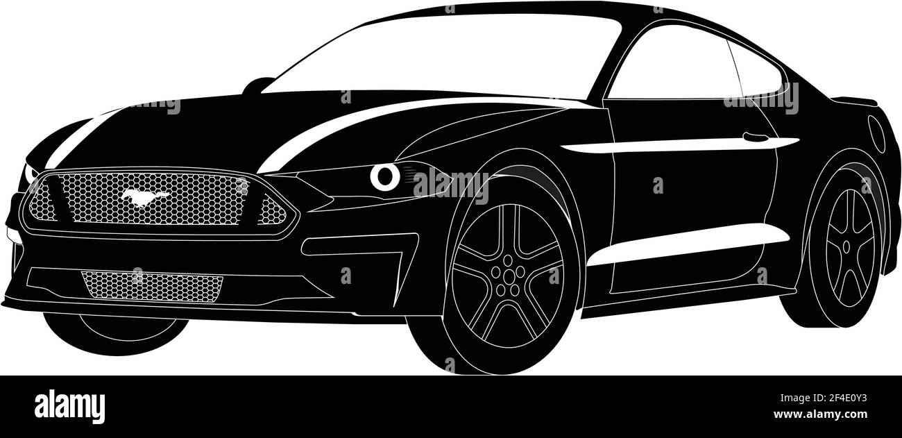 Ford Mustang Vector