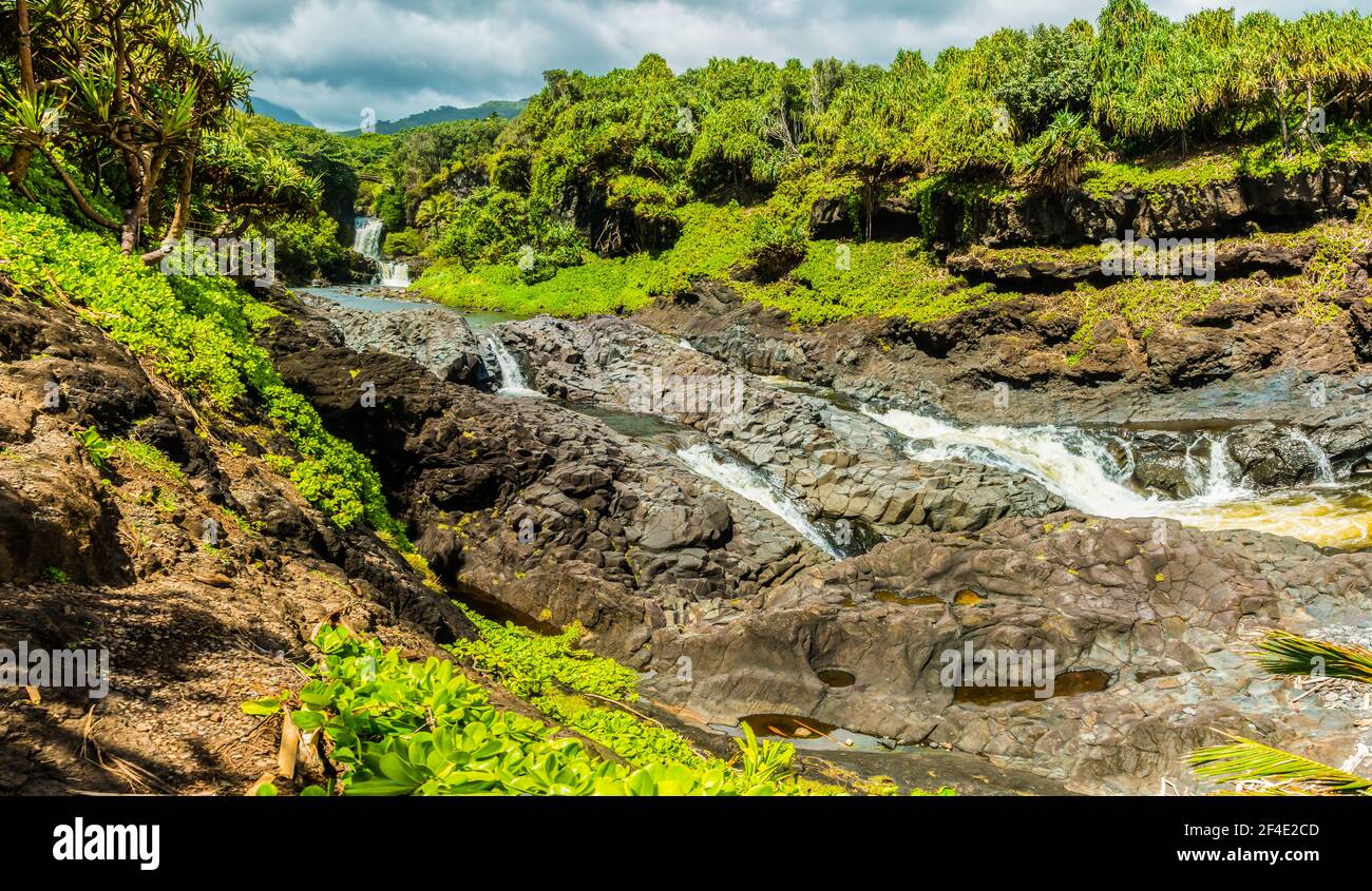 The Pools of Oheo Gulch, Kipahulu District, Haleakala National Park ...