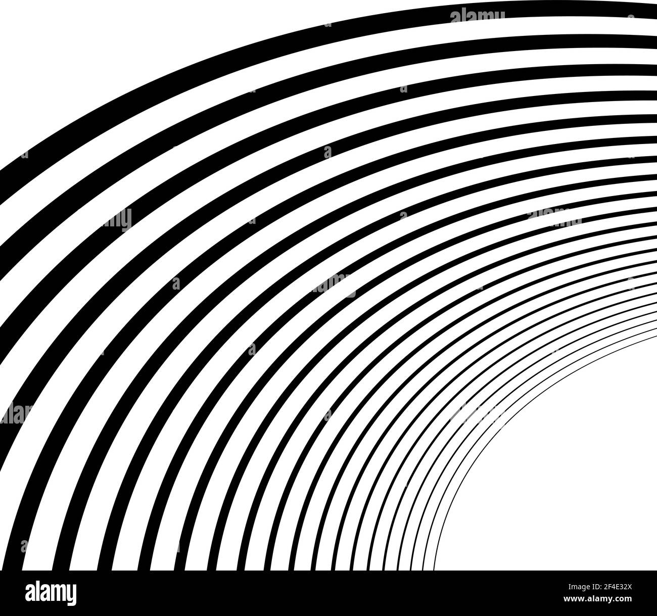 Abstract wavy, waving, billowy lines vector element – Stock ...