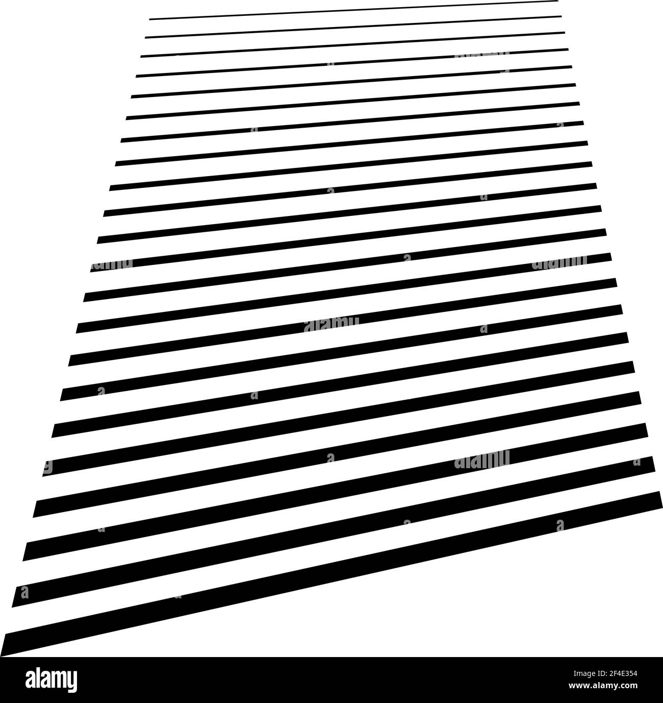 Parallel straight lines, stripes in perspective, 3d – Stock ...