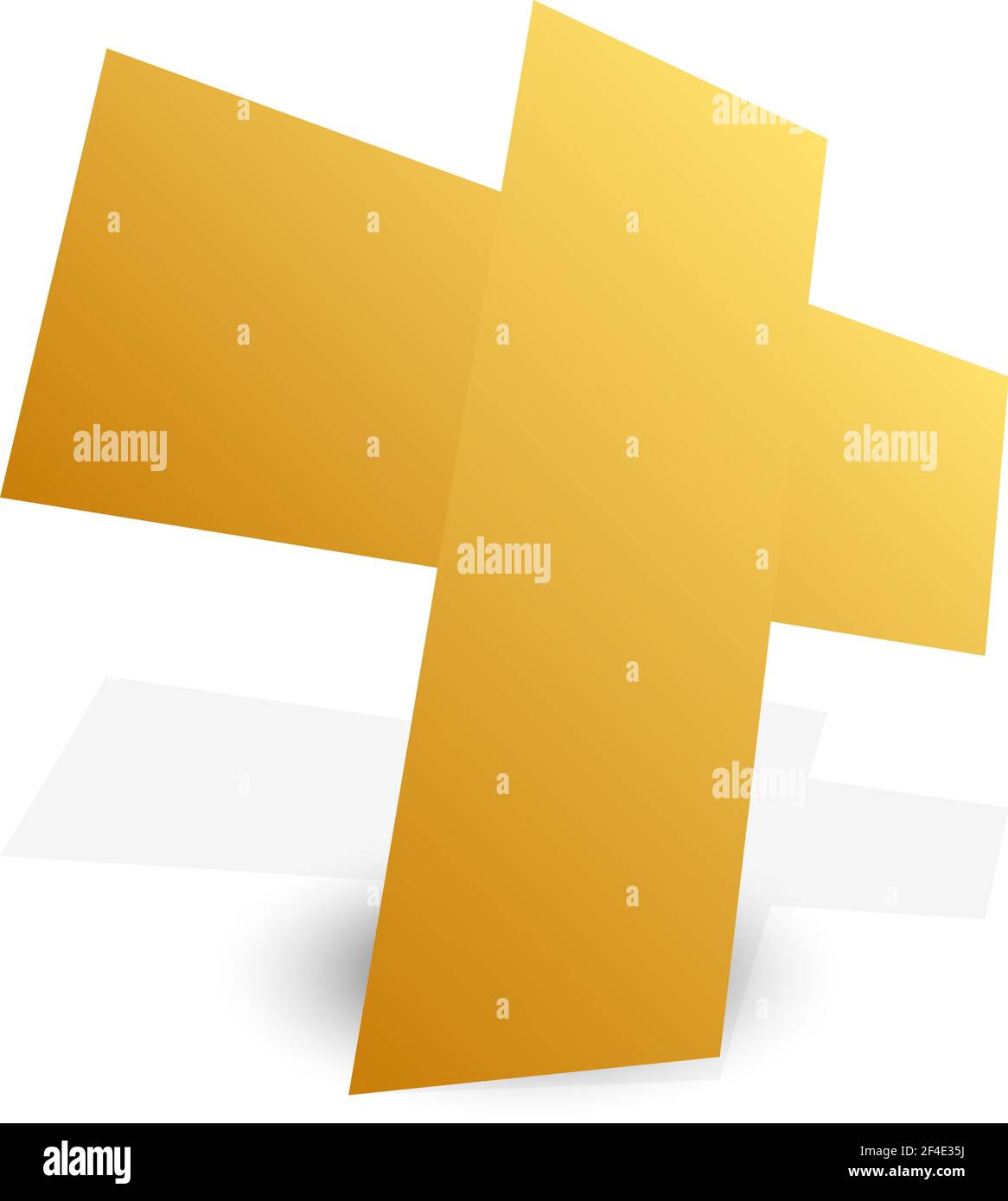 Cartoon Christian, Christianity Cross Vector Icon, Symbol, and Logo ...