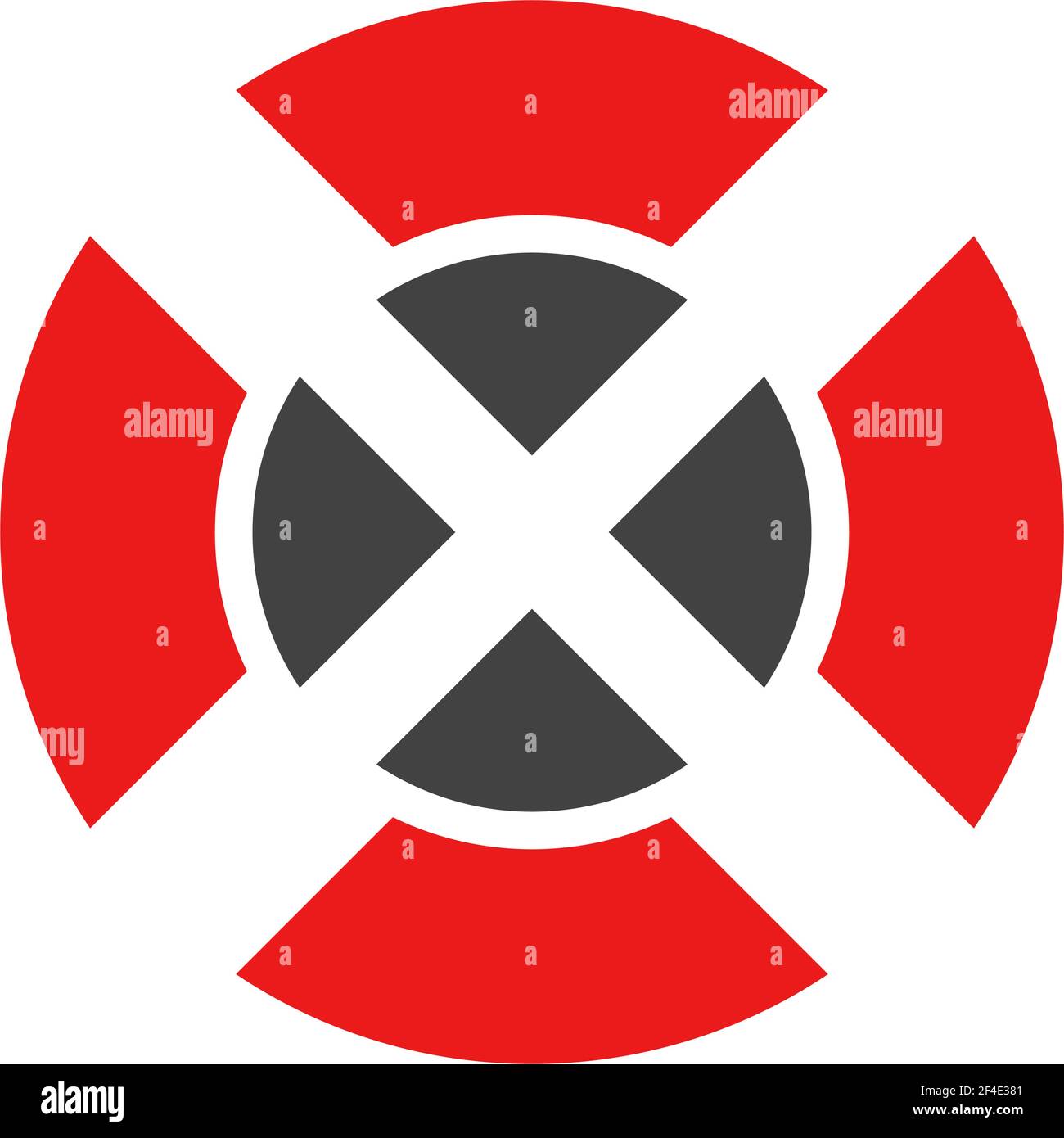 Cross-hair, reticle, target mark icon, symbol and logo. Accuracy ...