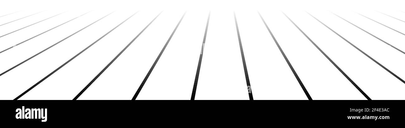 Parallel straight lines, stripes in perspective, 3d – Stock ...