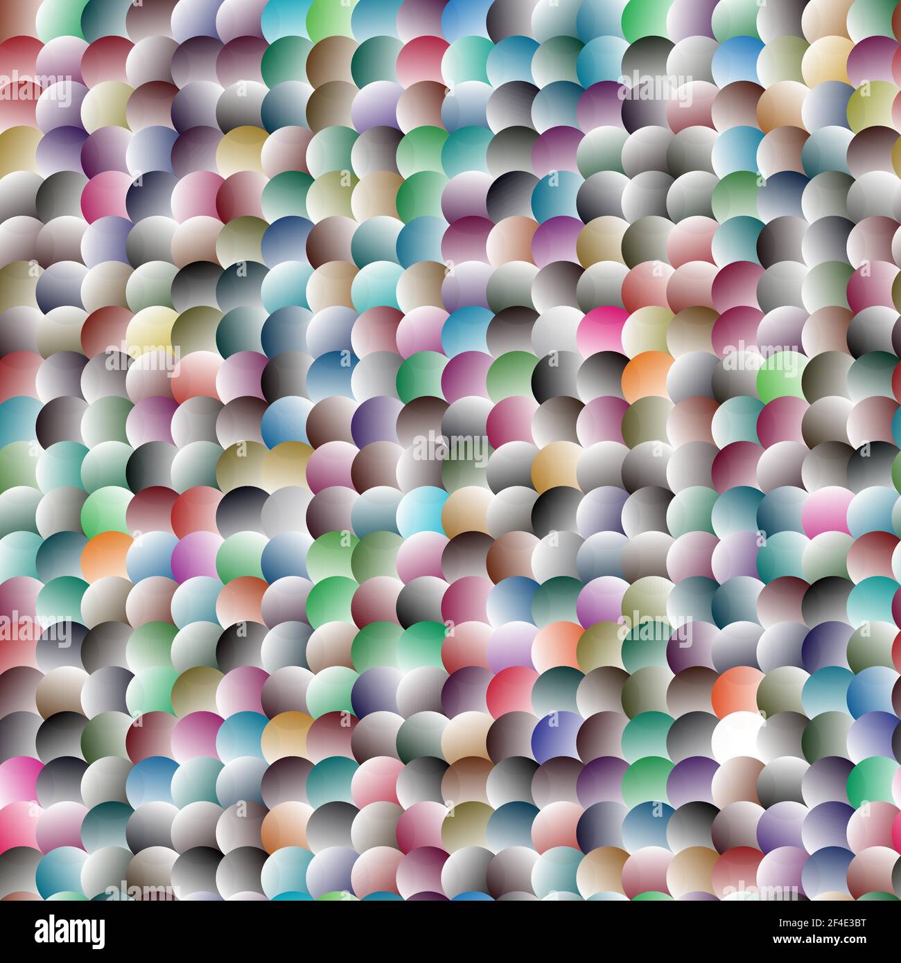 Circles gradient repeatable pattern, background — Stock vector ...