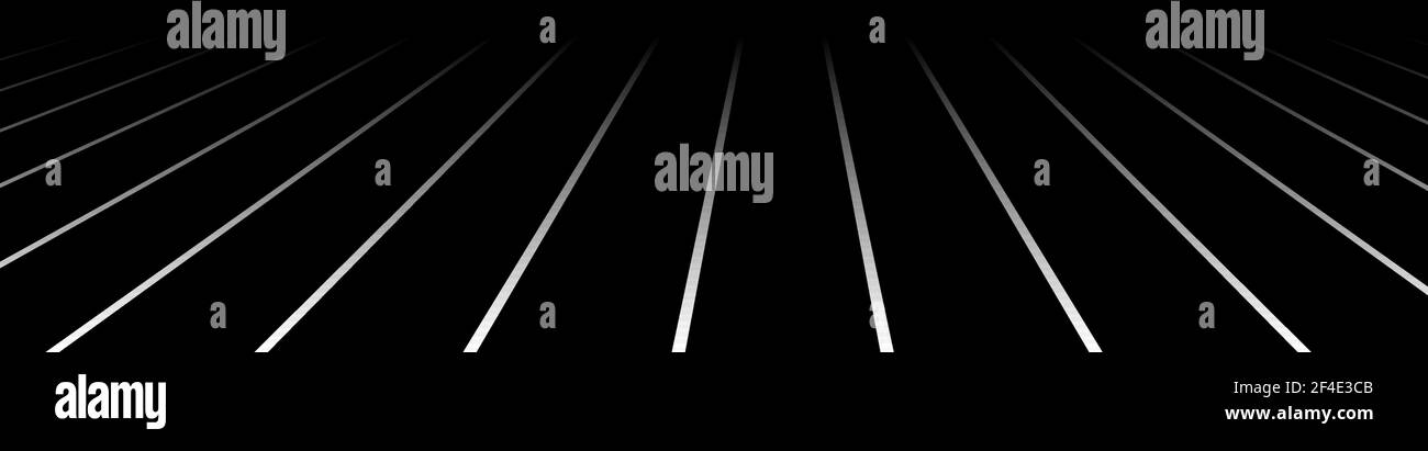Parallel straight lines, stripes in perspective, 3d – Stock ...