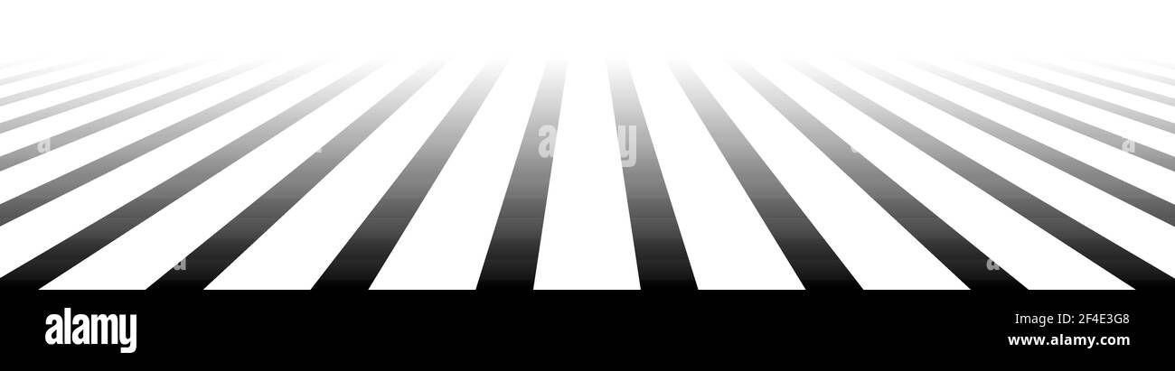 Parallel straight lines, stripes in perspective, 3d – Stock ...